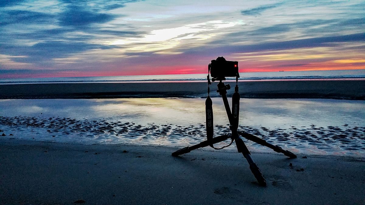 Nørlev Strand – after sunset – bildmagnet.com